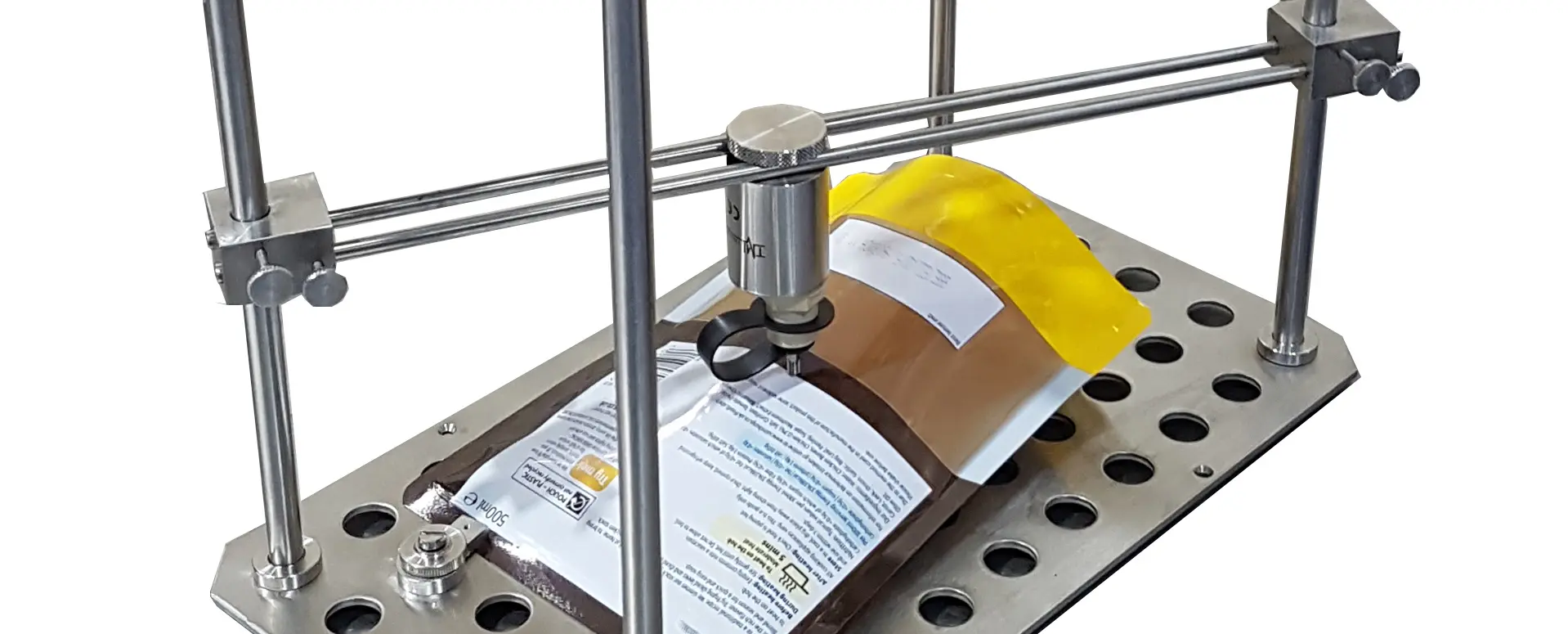 Why combine deflection & pressure measurement in package sterilization